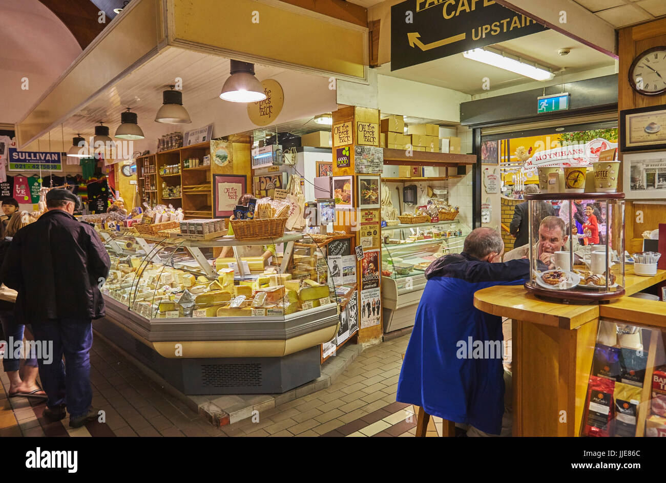 A scene in the English Market, and historic site and popular visitor ...