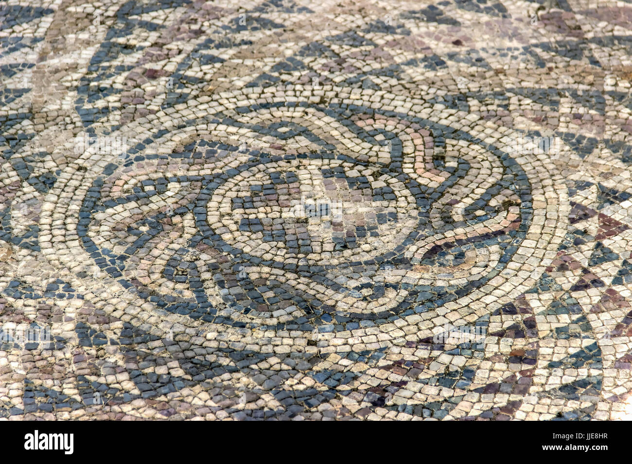 East Serbia - The preserved floor mosaic of the Roman Emperor Galerius ...