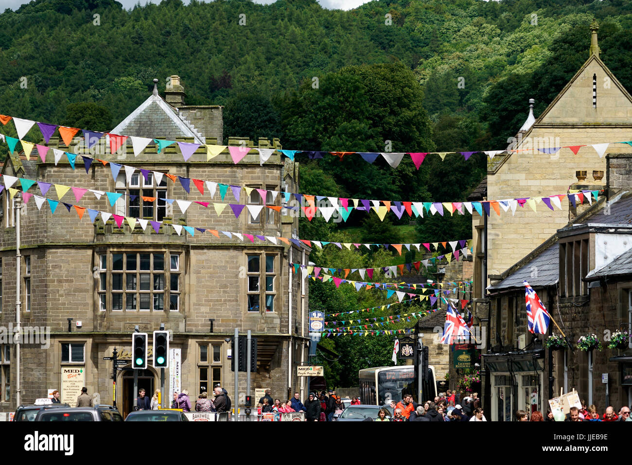 Bakewell carnival in Derbyshire Peak District England Stock Photo - Alamy
