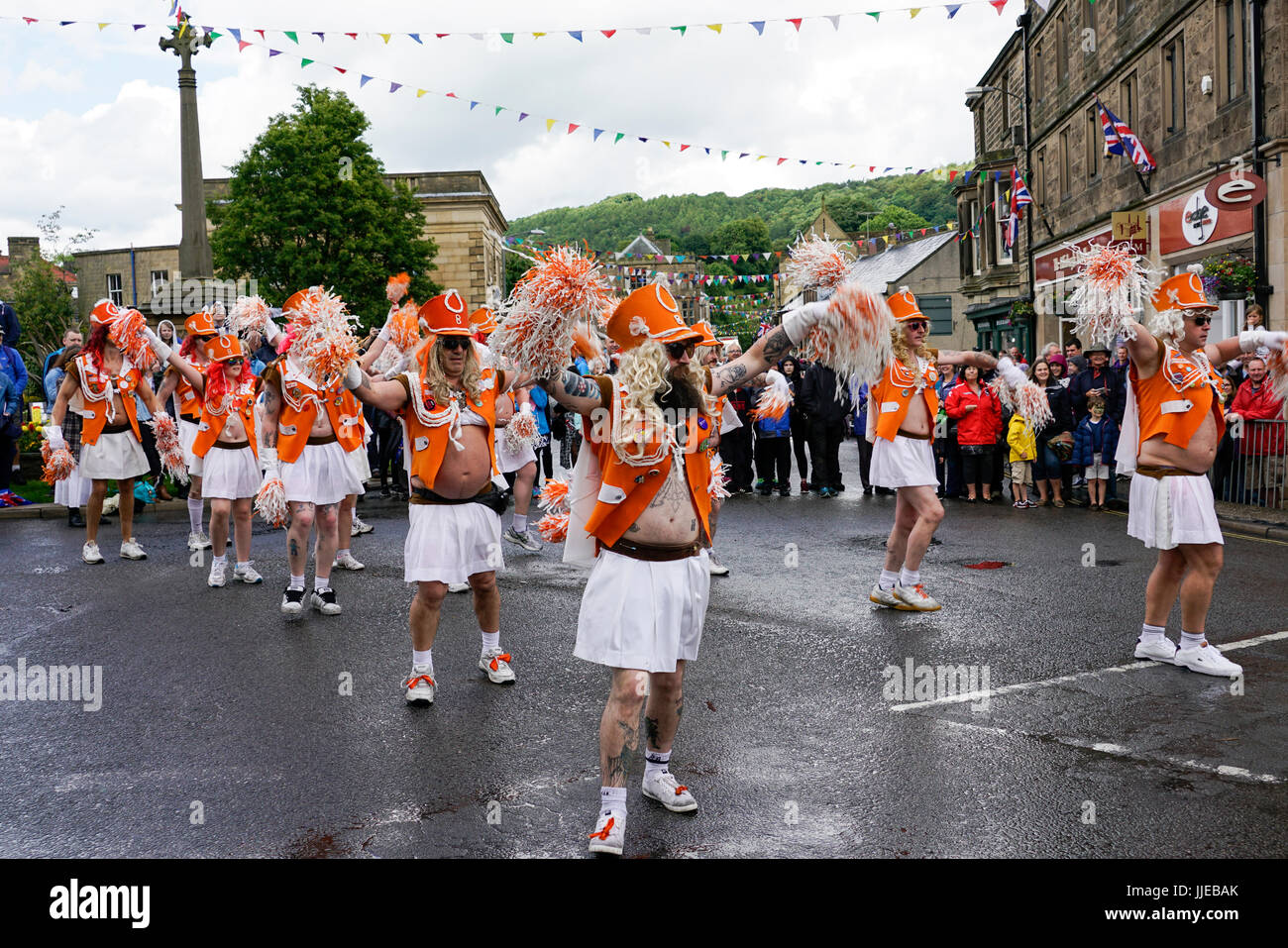 Bakewell carnival in Derbyshire Peak District England Stock Photo - Alamy