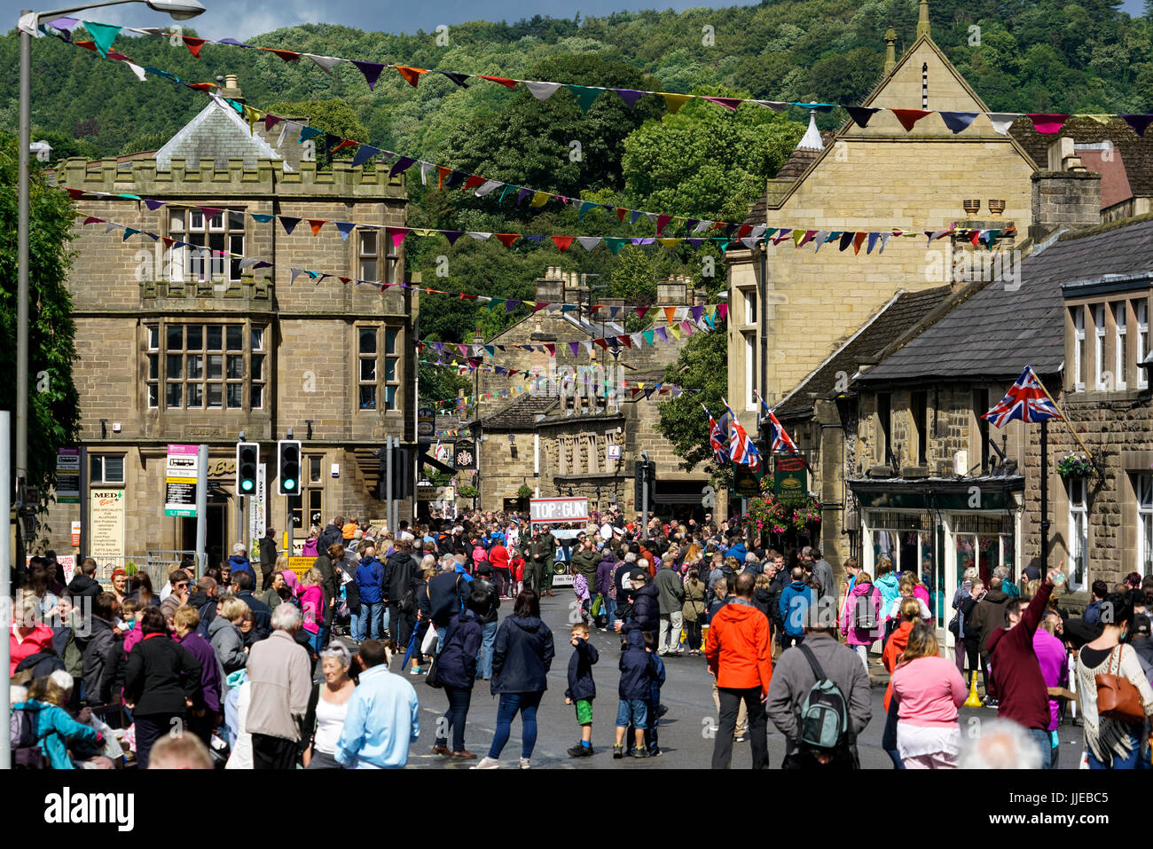 Bakewell carnival in Derbyshire Peak District England Stock Photo - Alamy