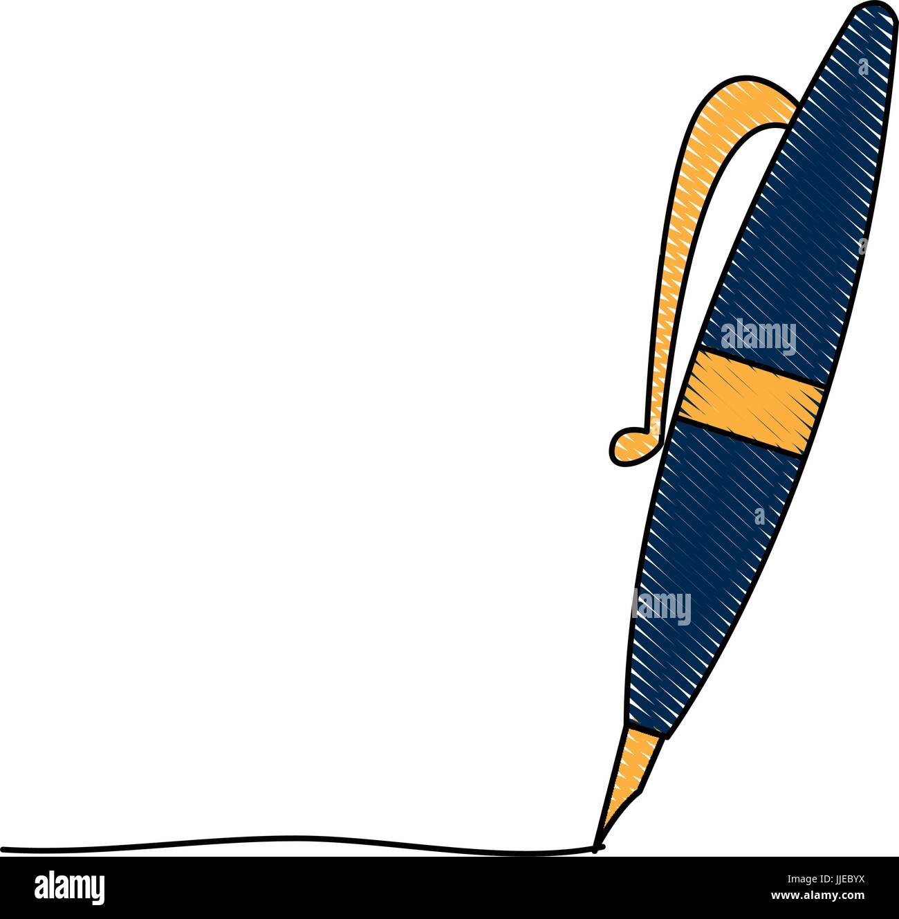 pen writing object ink tool icon Stock Vector Image & Art - Alamy