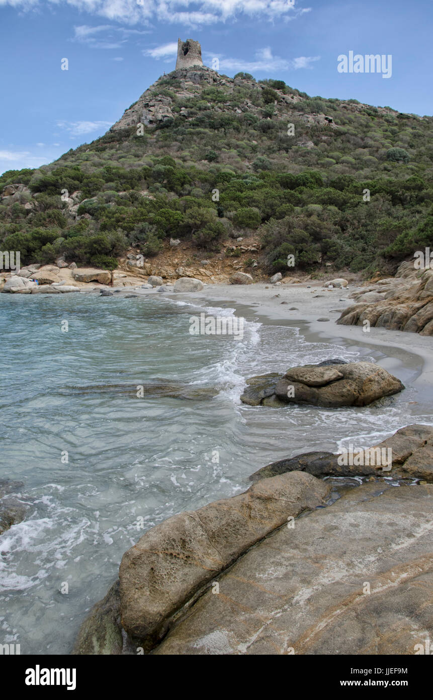 View of the landscape of the Sardinia Stock Photo - Alamy