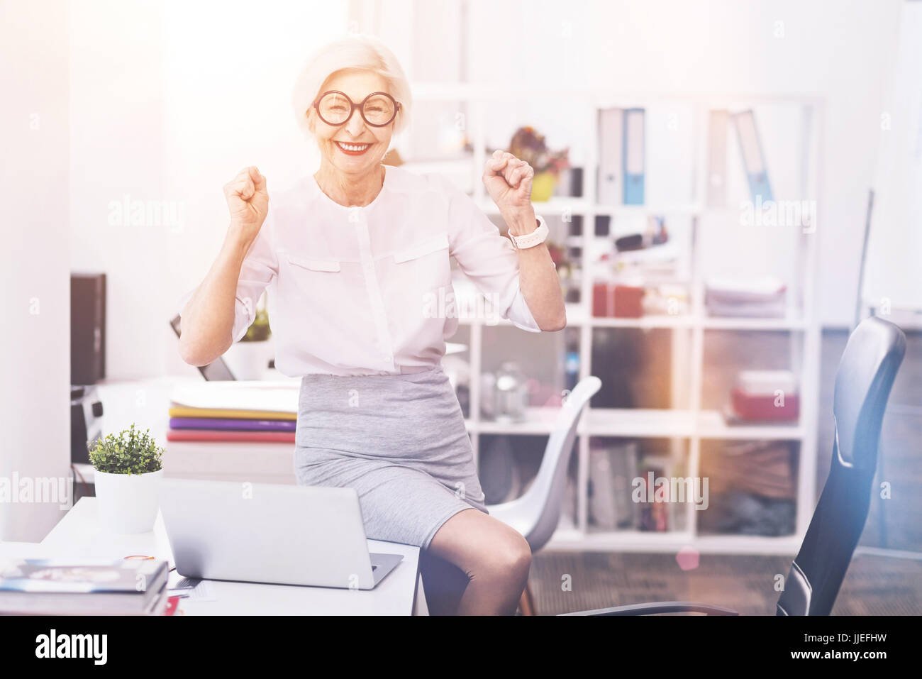 Full of excitement hi-res stock photography and images - Alamy