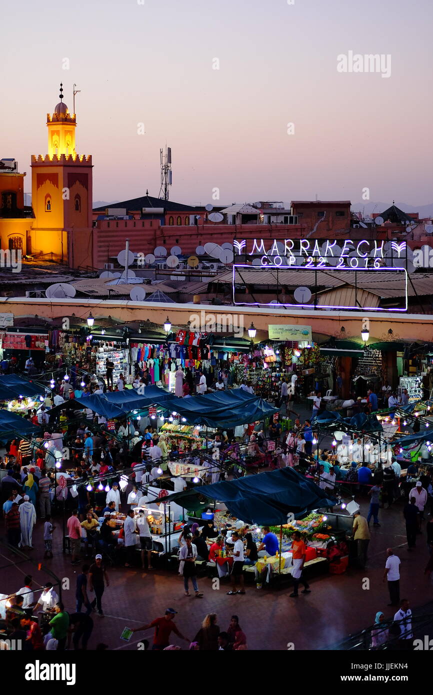 Morroco skyline hi-res stock photography and images - Alamy
