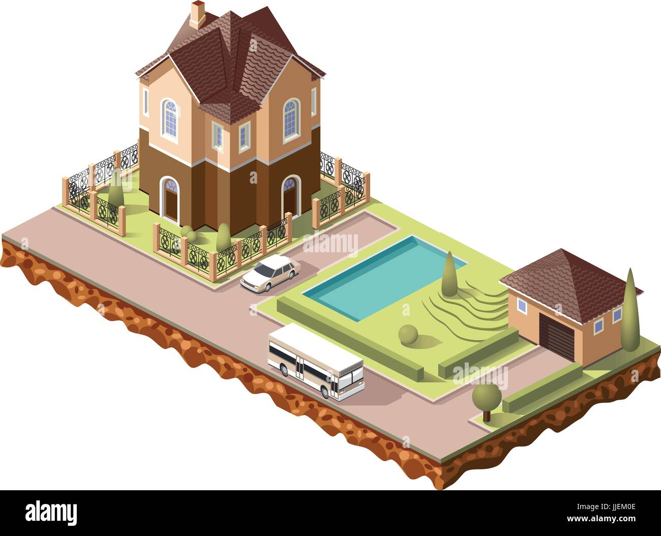 Land structures Stock Vector Images - Alamy