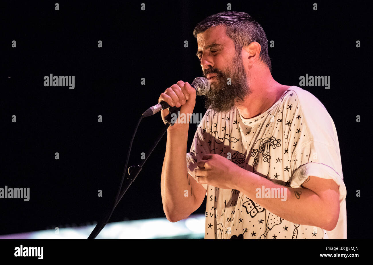 Cartagina, Spain. 18th July, 2017. Australian singer, Scott Matthew ...