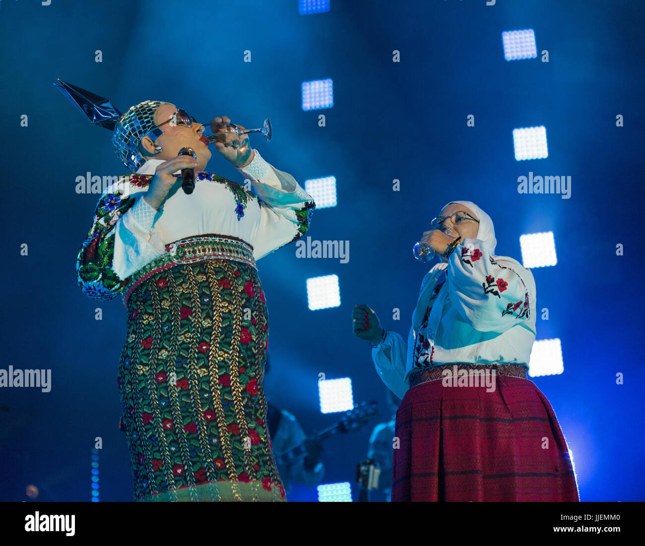 KIEV, UKRAINE - JUNE 28, 2017: Popular Ukrainian dance comedy singer ...