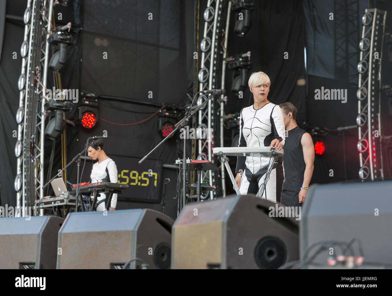 KIEV, UKRAINE - JUNE 29, 2017: Popular Ukrainian experimental electro ...