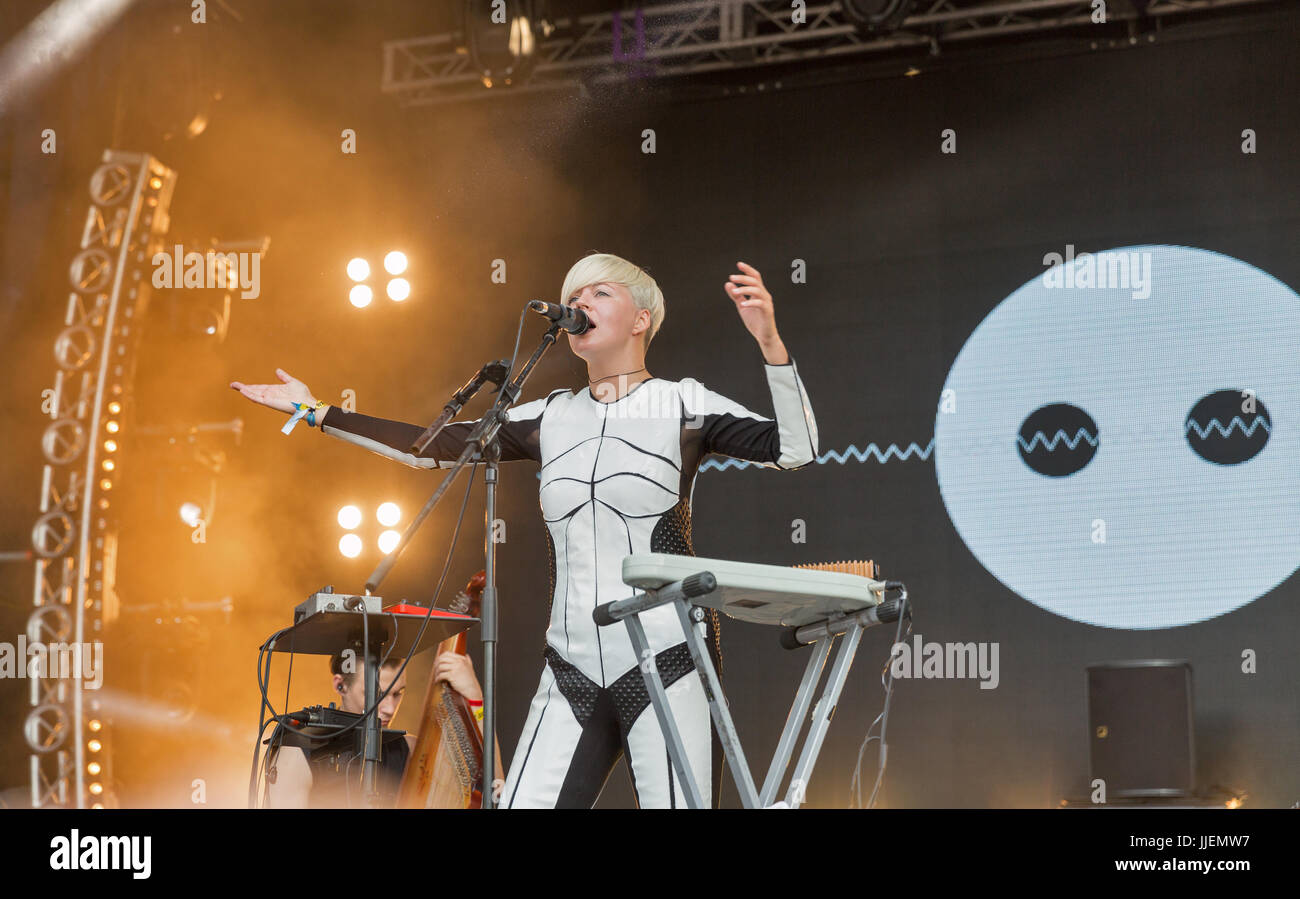 KIEV, UKRAINE - JUNE 29, 2017: Popular Ukrainian experimental electro ...