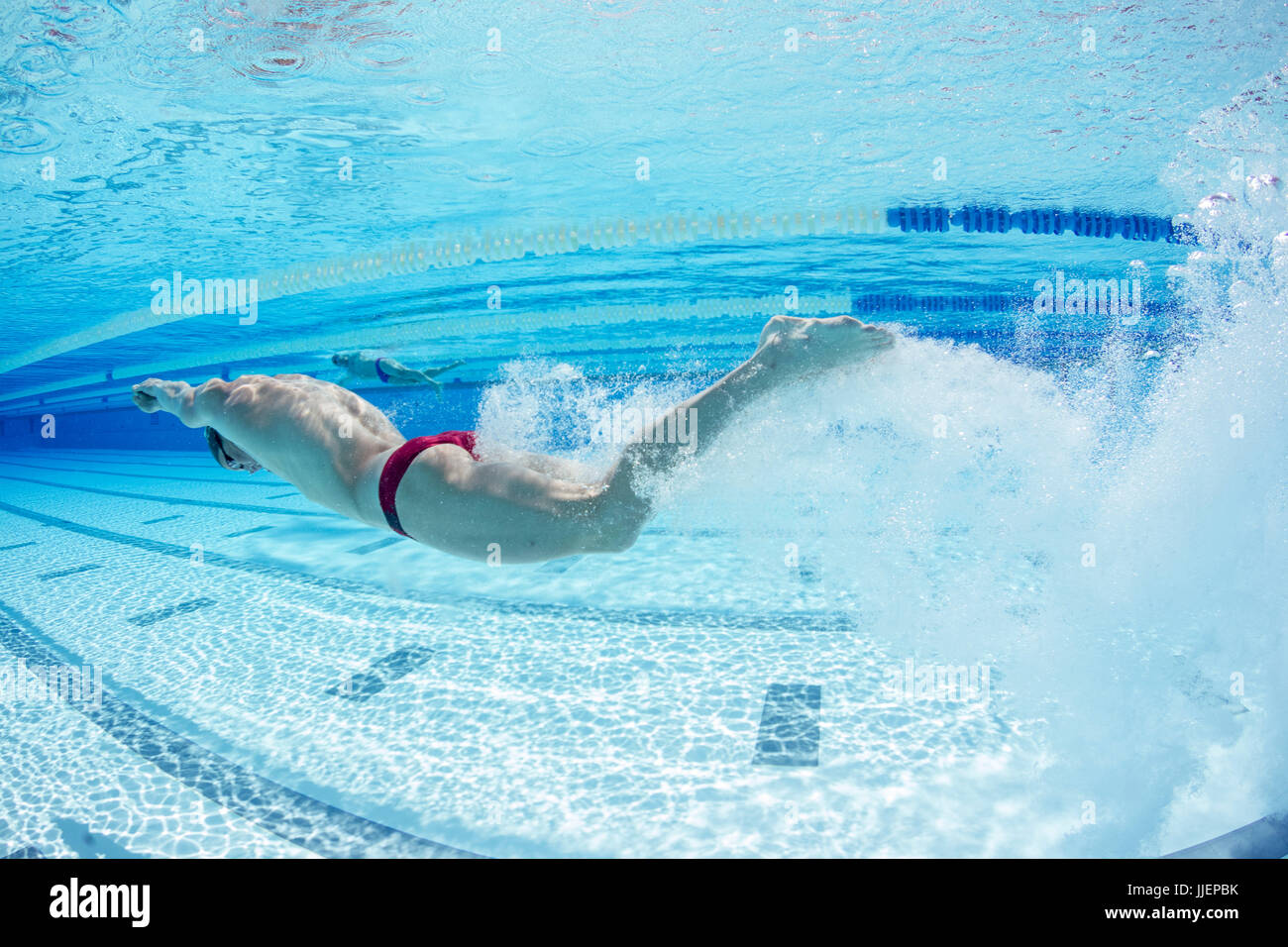Olympic breaststroke swimming champion Adam Peaty during a pre Rio ...