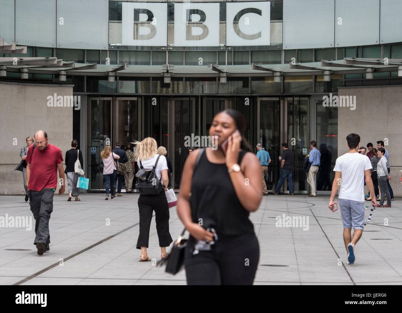 General view of BBC Broadcasting House in London, as the BBC has ...