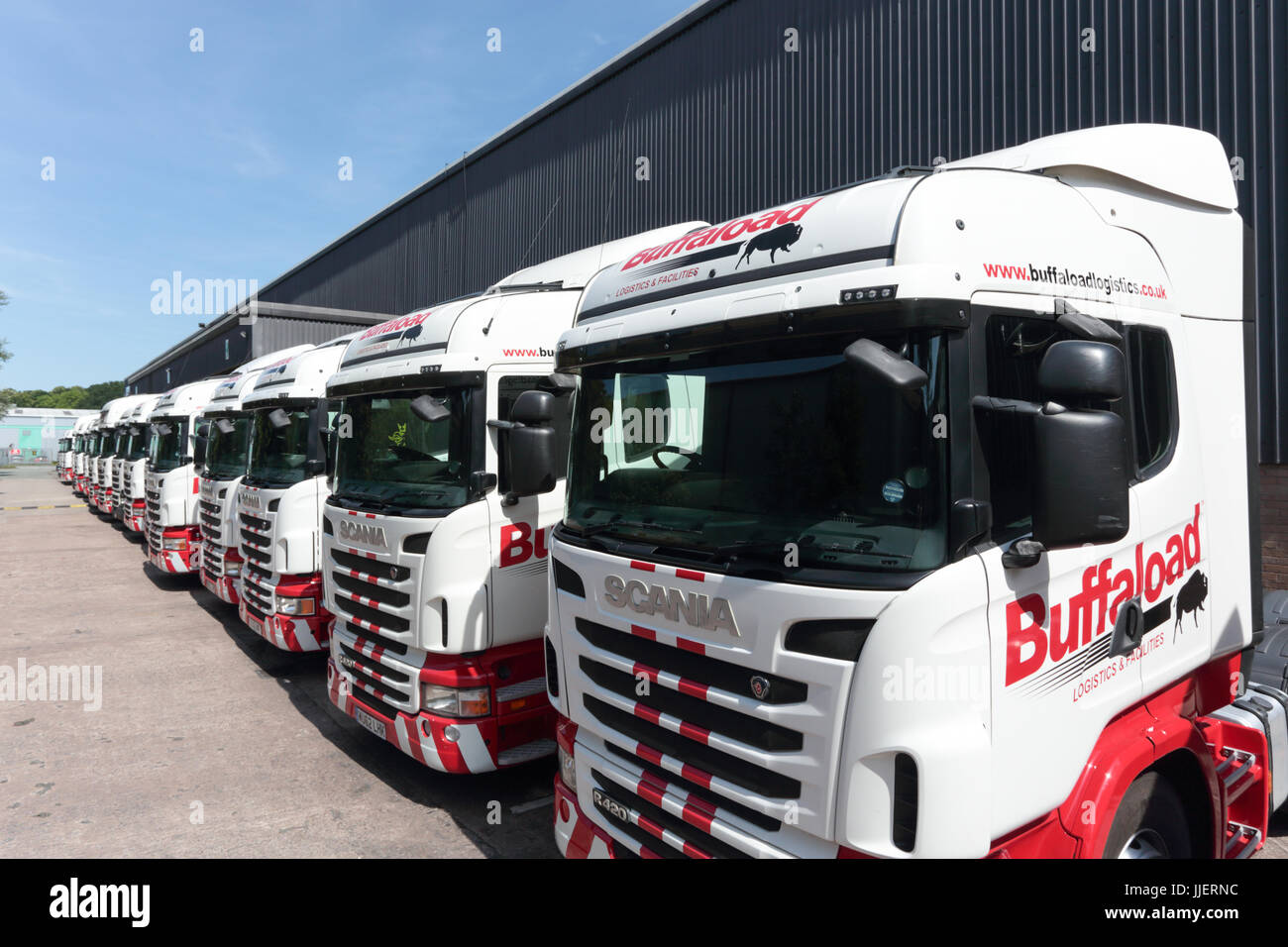 Buffaload Crewe Depot Stock Photo - Alamy