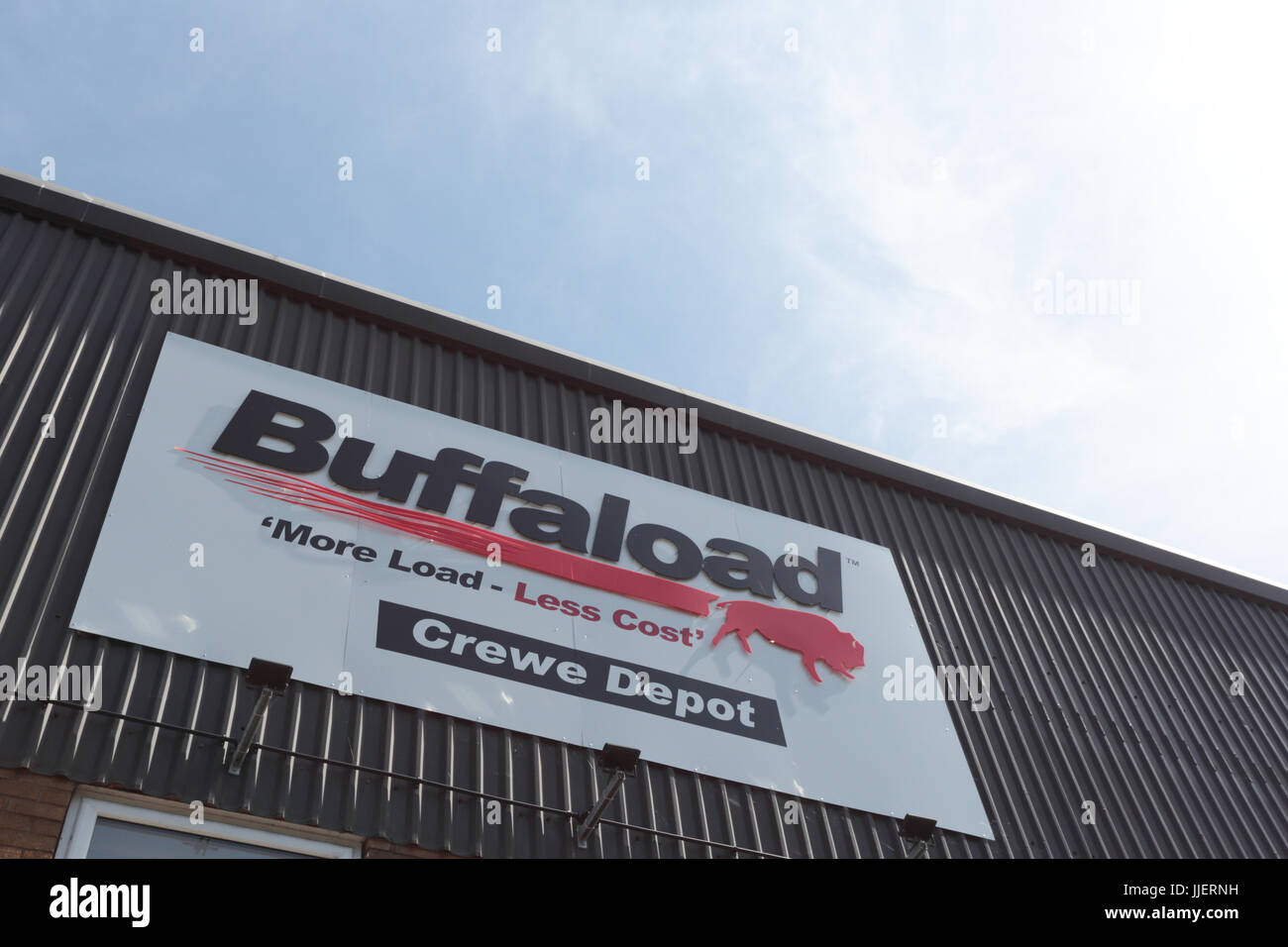 Buffaload, Crewe Depot Stock Photo - Alamy