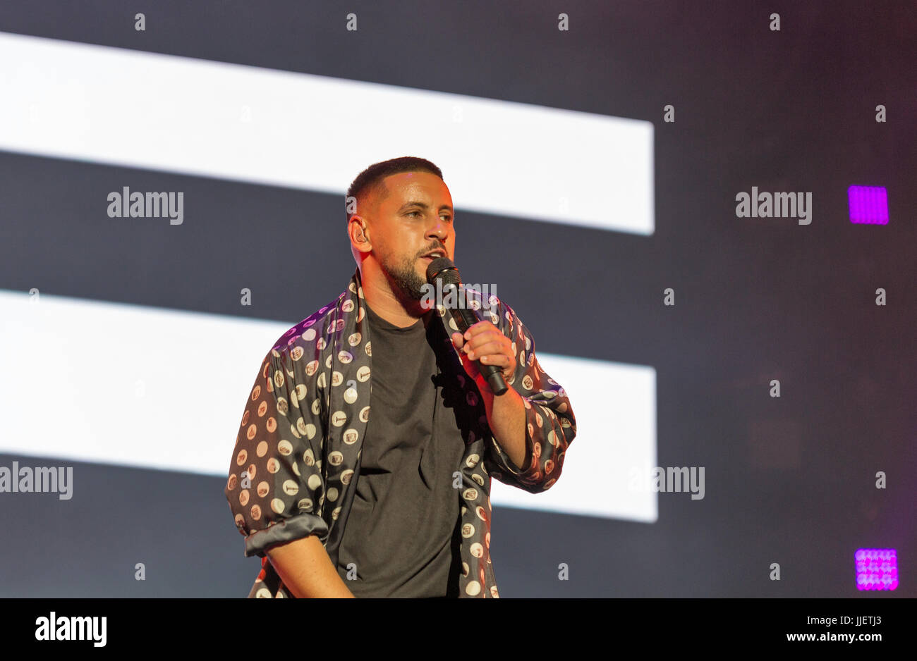 KIEV, UKRAINE - JULY 02, 2017: Popular Ukrainian singer and songwriter ...
