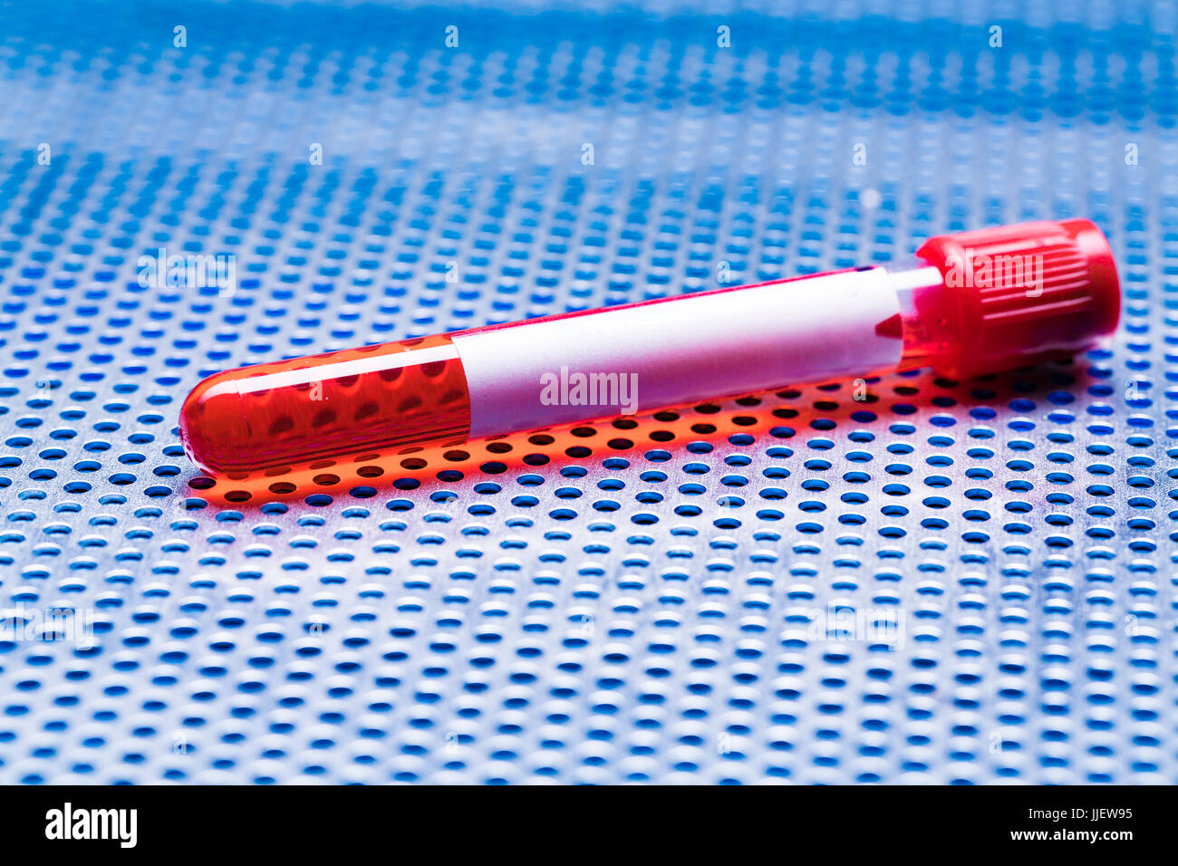 blood sample tube test isolated science lab Stock Photo - Alamy