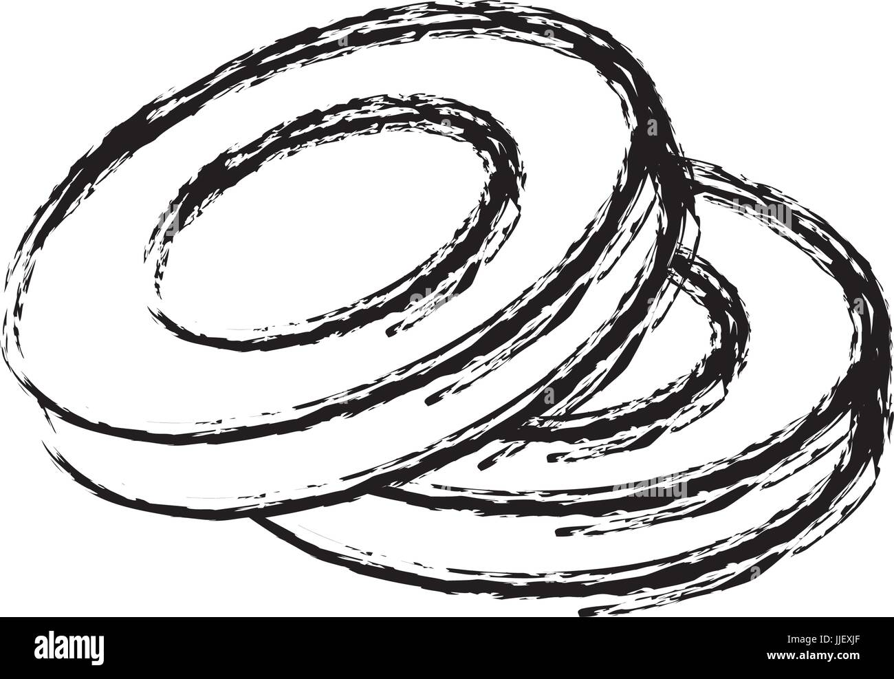 money coins icon over white background vector illustration Stock Vector ...