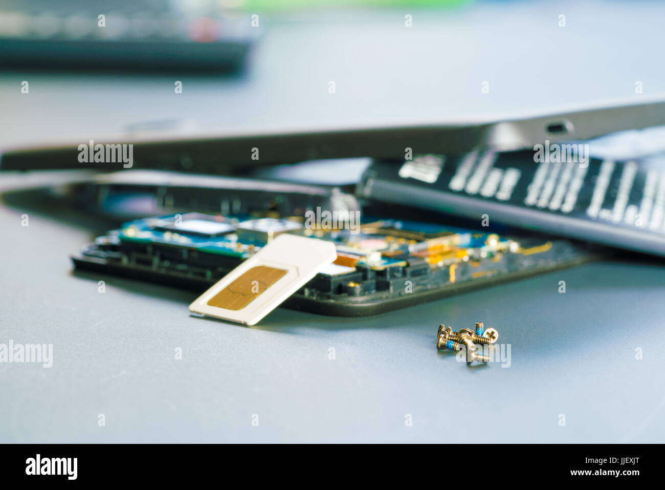 Mobile phone control center hi-res stock photography and images - Alamy