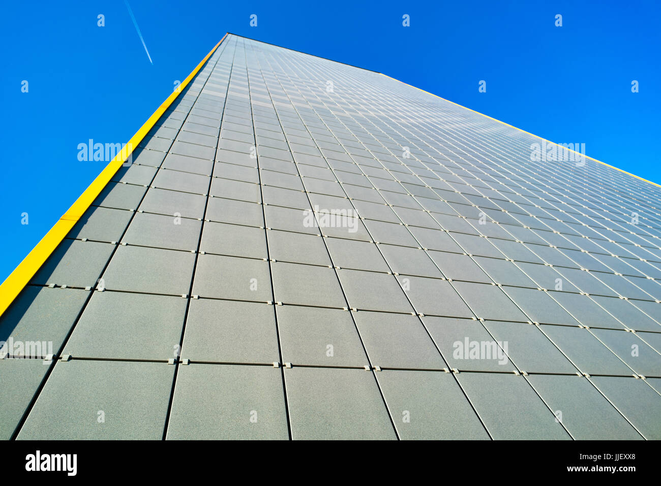 Fbstract view of skyscraper wall Stock Photo - Alamy