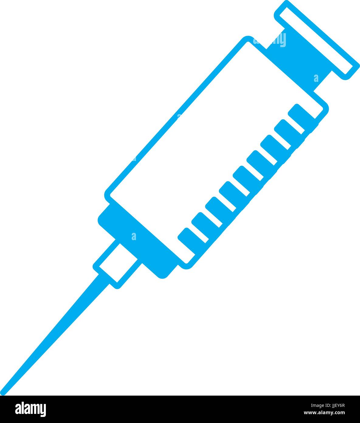 syringe icon over white background vector illustration Stock Vector ...