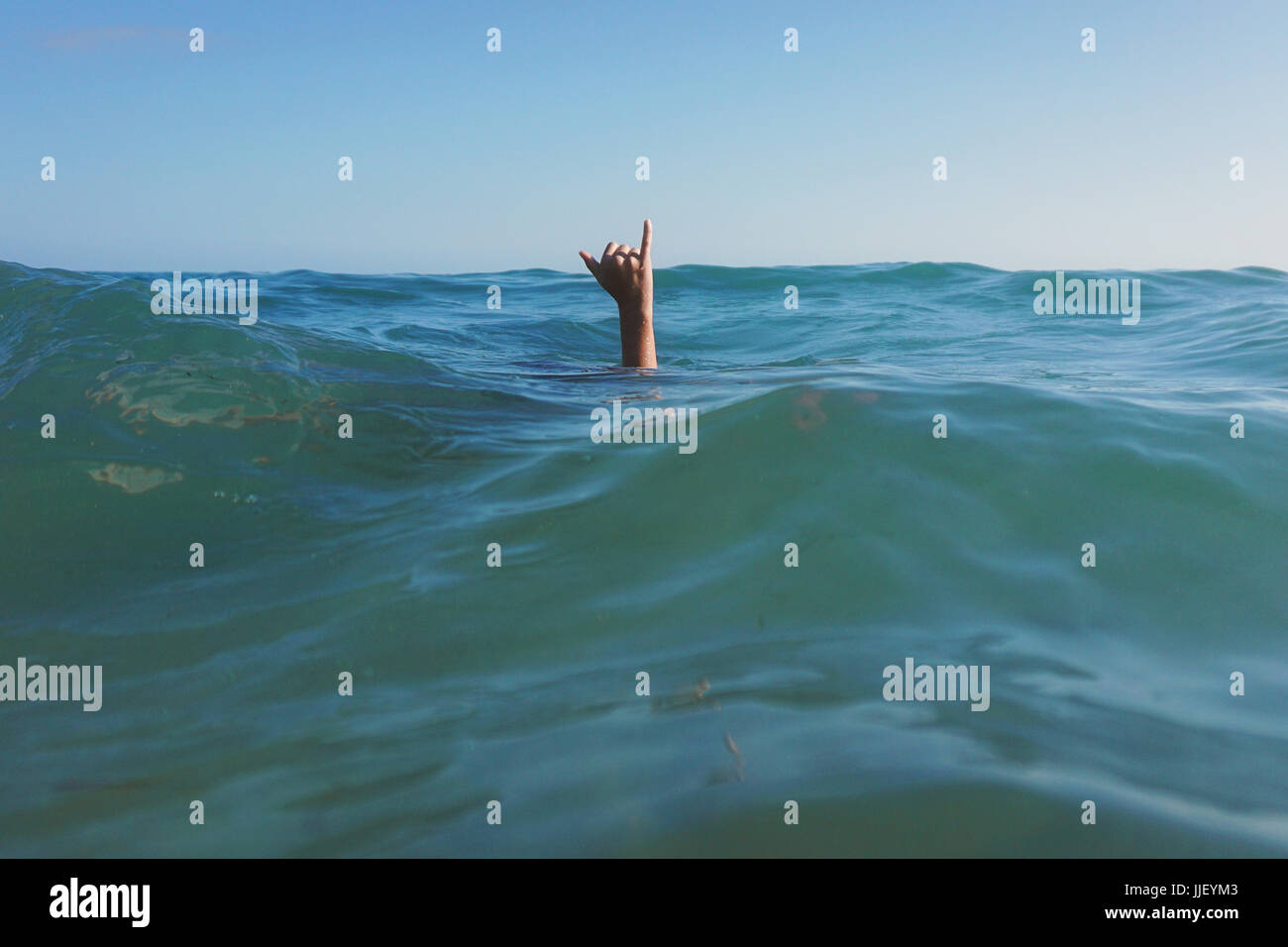 Hand coming out water hi-res stock photography and images - Alamy