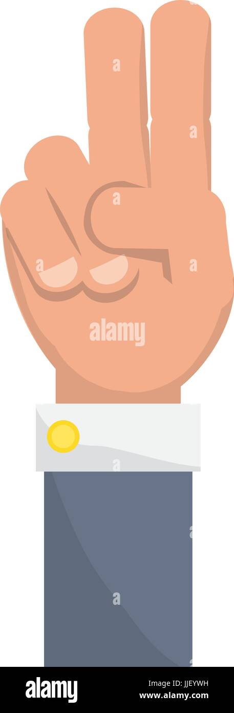 Human hand symbol icon vector illustration graphic design Stock Vector ...