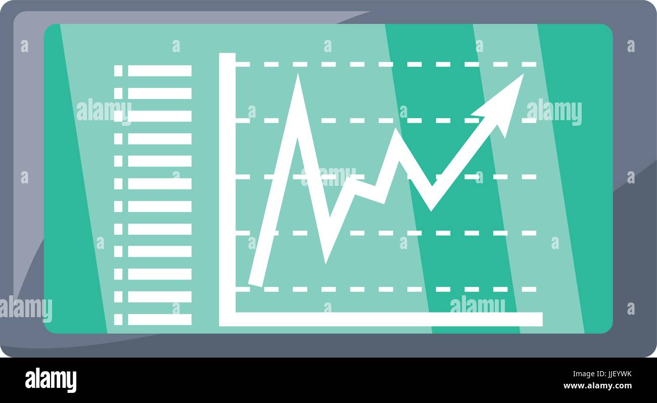 Statistics bars graphic icon vector illustration graphic design Stock ...