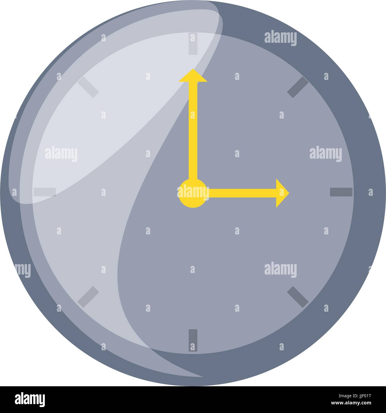 Wall clock isolated icon vector illustration graphic design Stock ...