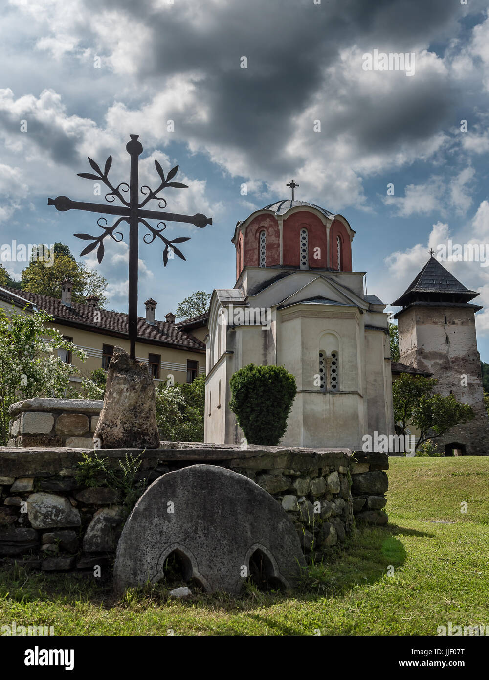Studenica monastery, 12th-century Serbian orthodox monastery located ...