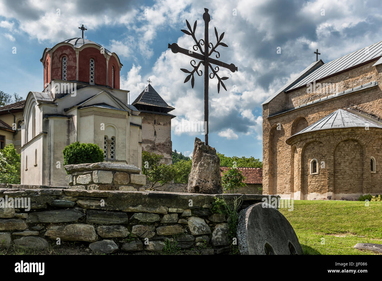 Studenica monastery, 12th-century Serbian orthodox monastery located ...
