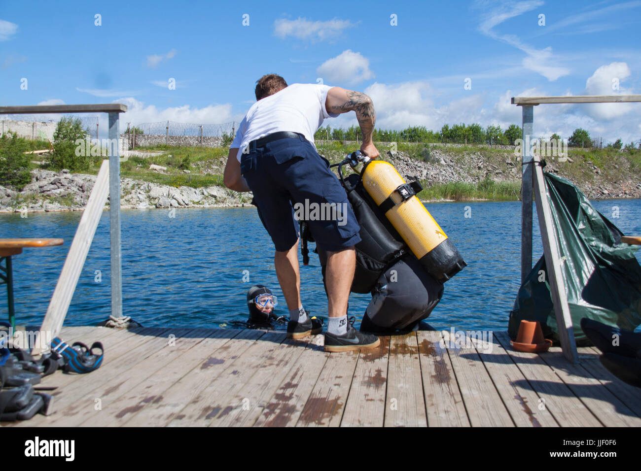 Student scuba diver hi-res stock photography and images - Alamy