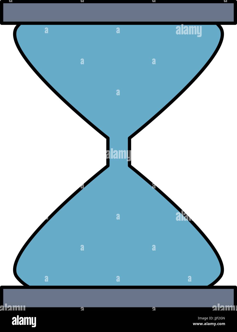 Hourglass time clock icon vector illustration graphic design Stock ...