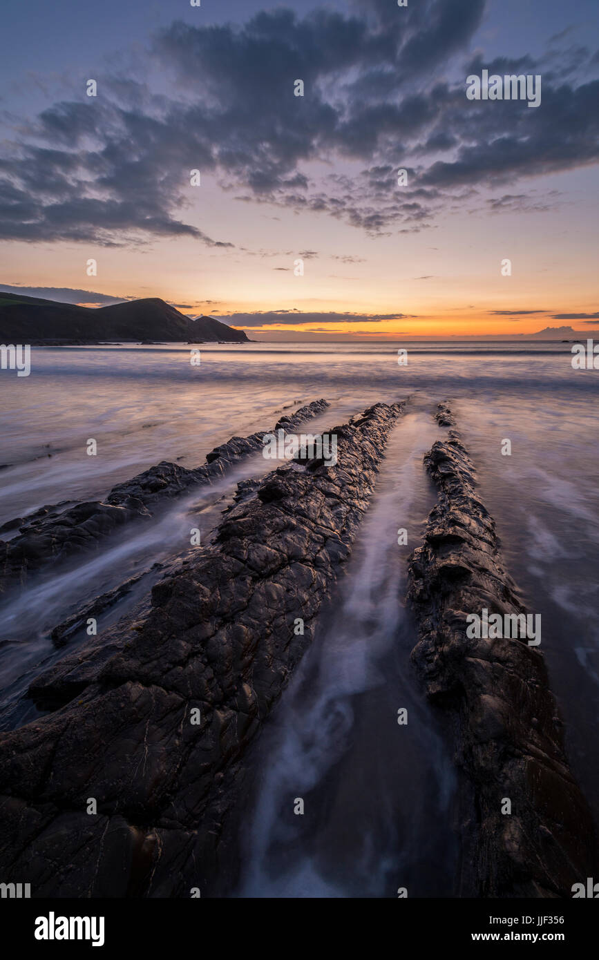 Crackington Haven in Cornwall Stock Photo - Alamy