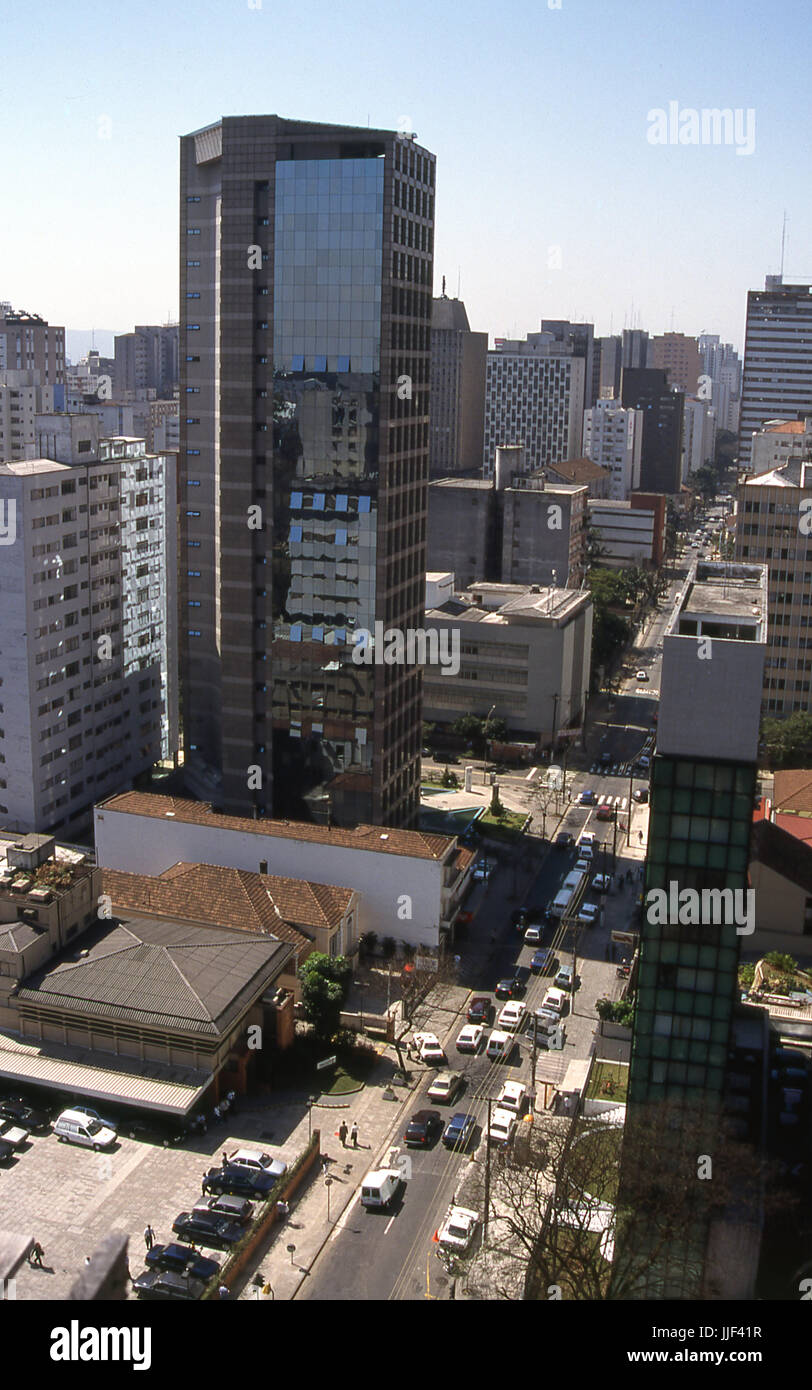 Rua São Carlos do Pinhal, São Paulo, Brazil 1996 Stock Photo - Alamy