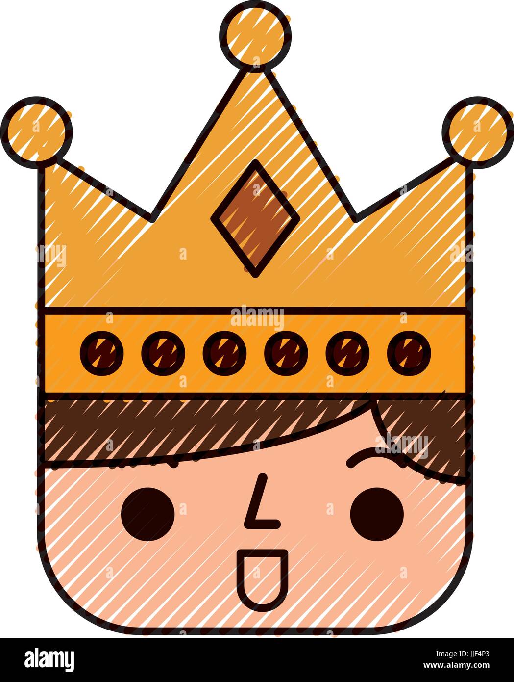 Video game prince avatar vector illustration design Stock Vector Image ...
