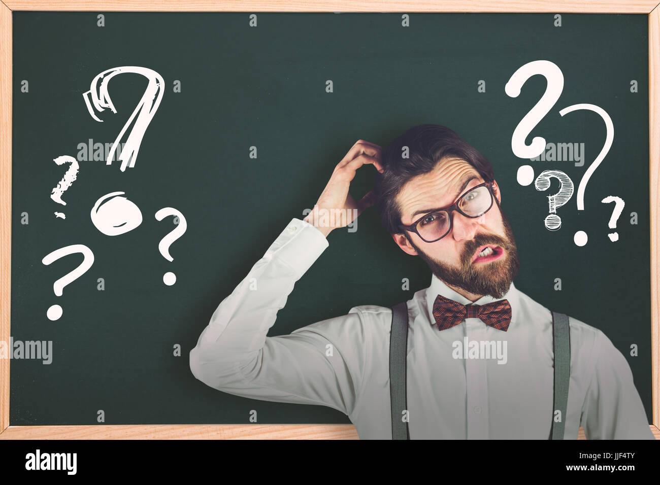 Confused Man Question Mark