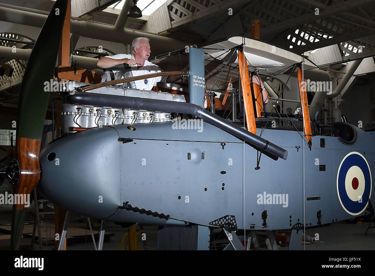 Rare first world war de havilland dh9 aircraft hi-res stock photography ...