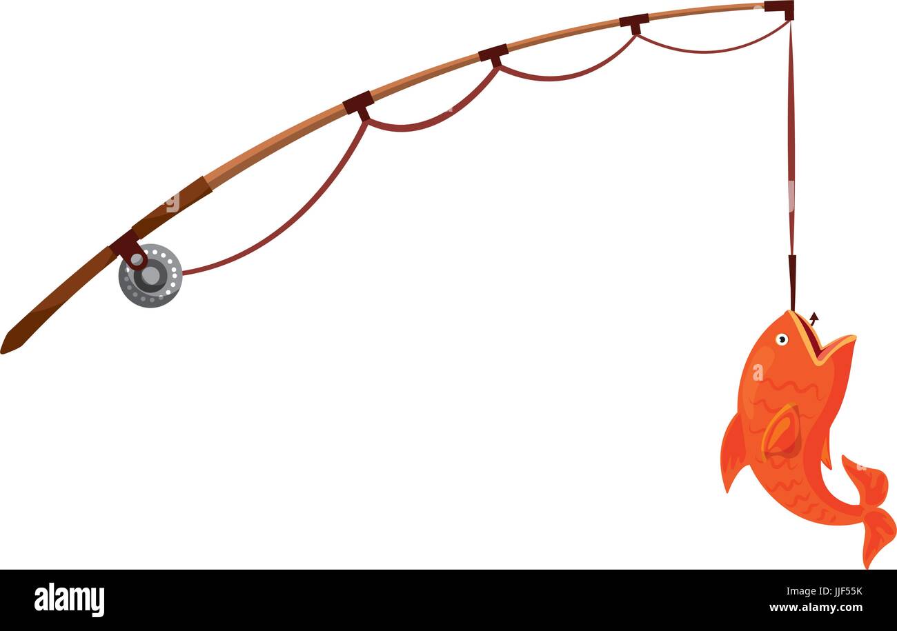 Clipart Fishing Poles And Fish