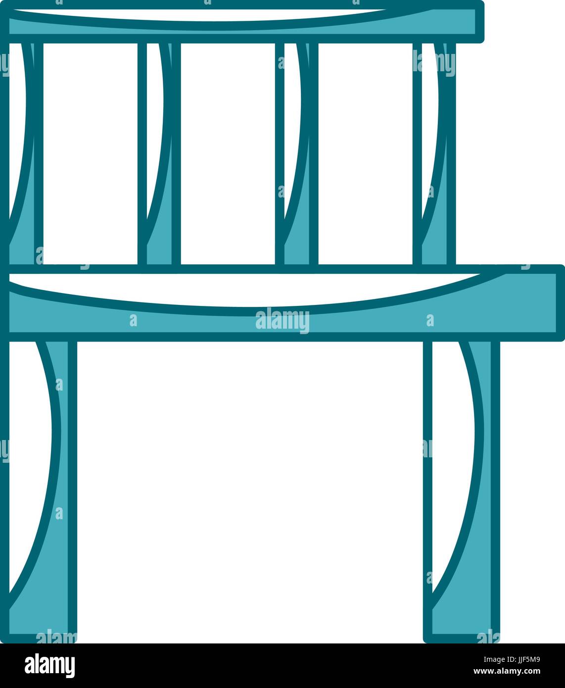 Wooden pier isolated icon vector illustration design Stock Vector Image ...