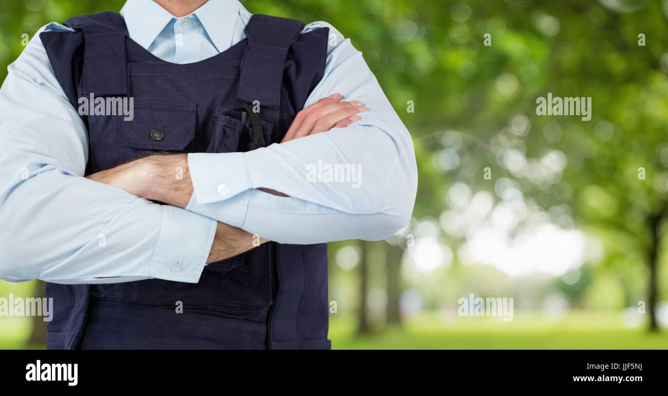 Security officer pointing computer hi-res stock photography and images ...
