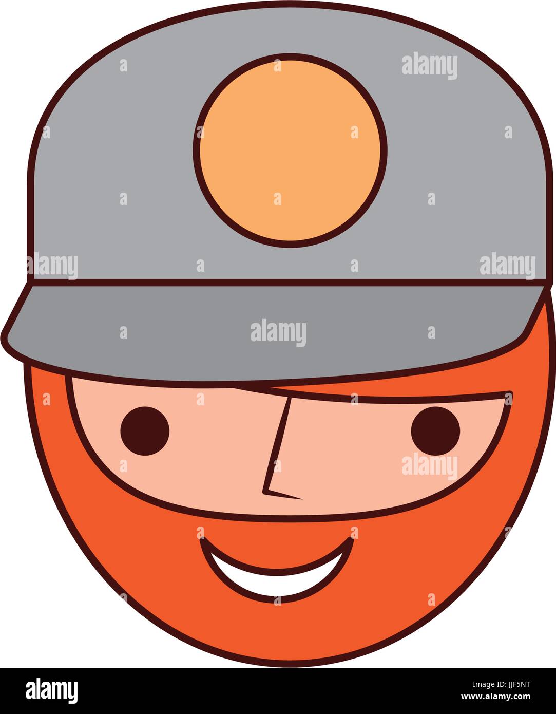 fisherman with hat avatar character vector illustration design Stock ...
