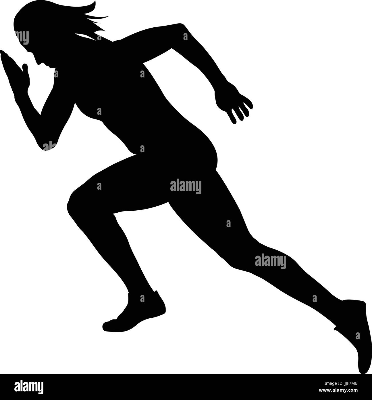 Track starting block Stock Vector Images - Alamy