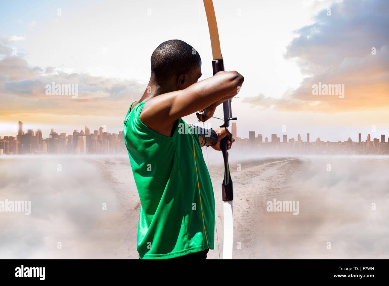 Blank archer map hi-res stock photography and images - Alamy