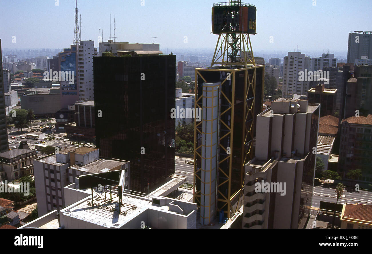 São Paulo, Brazil 1995 Stock Photo - Alamy