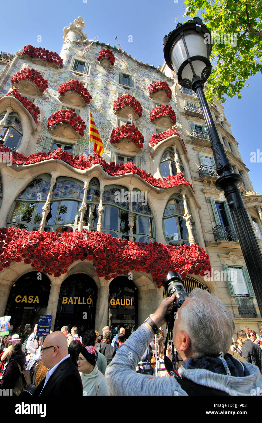Casa Batllo. Batllo house. Barcelona Stock Photo - Alamy