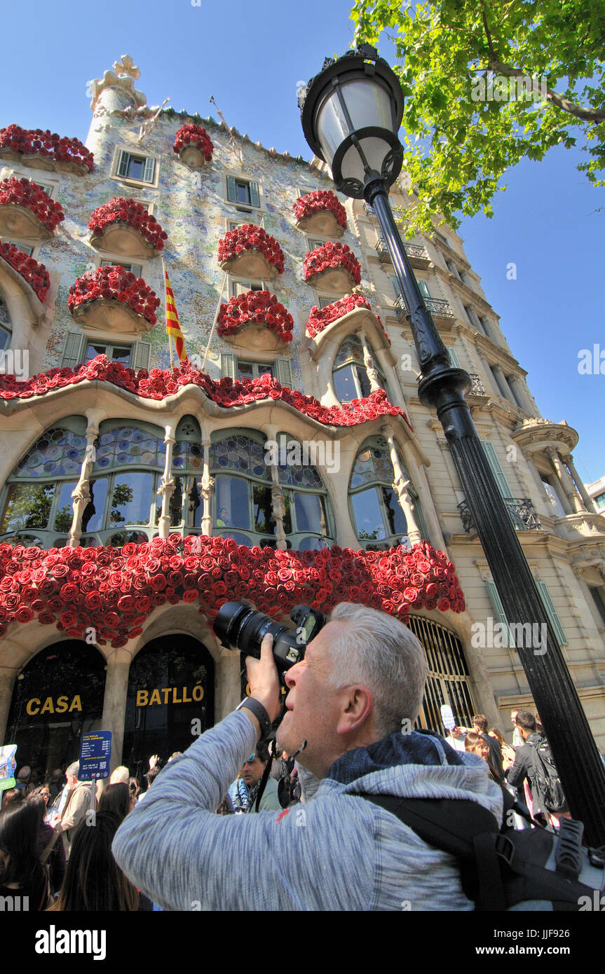 Casa Batllo. Batllo house. Barcelona Stock Photo - Alamy