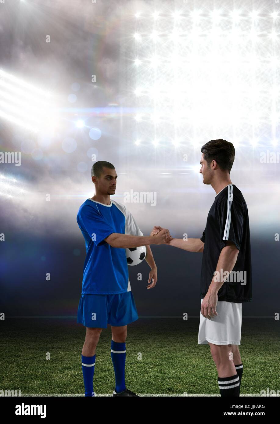 Youth sports handshake hi-res stock photography and images - Alamy