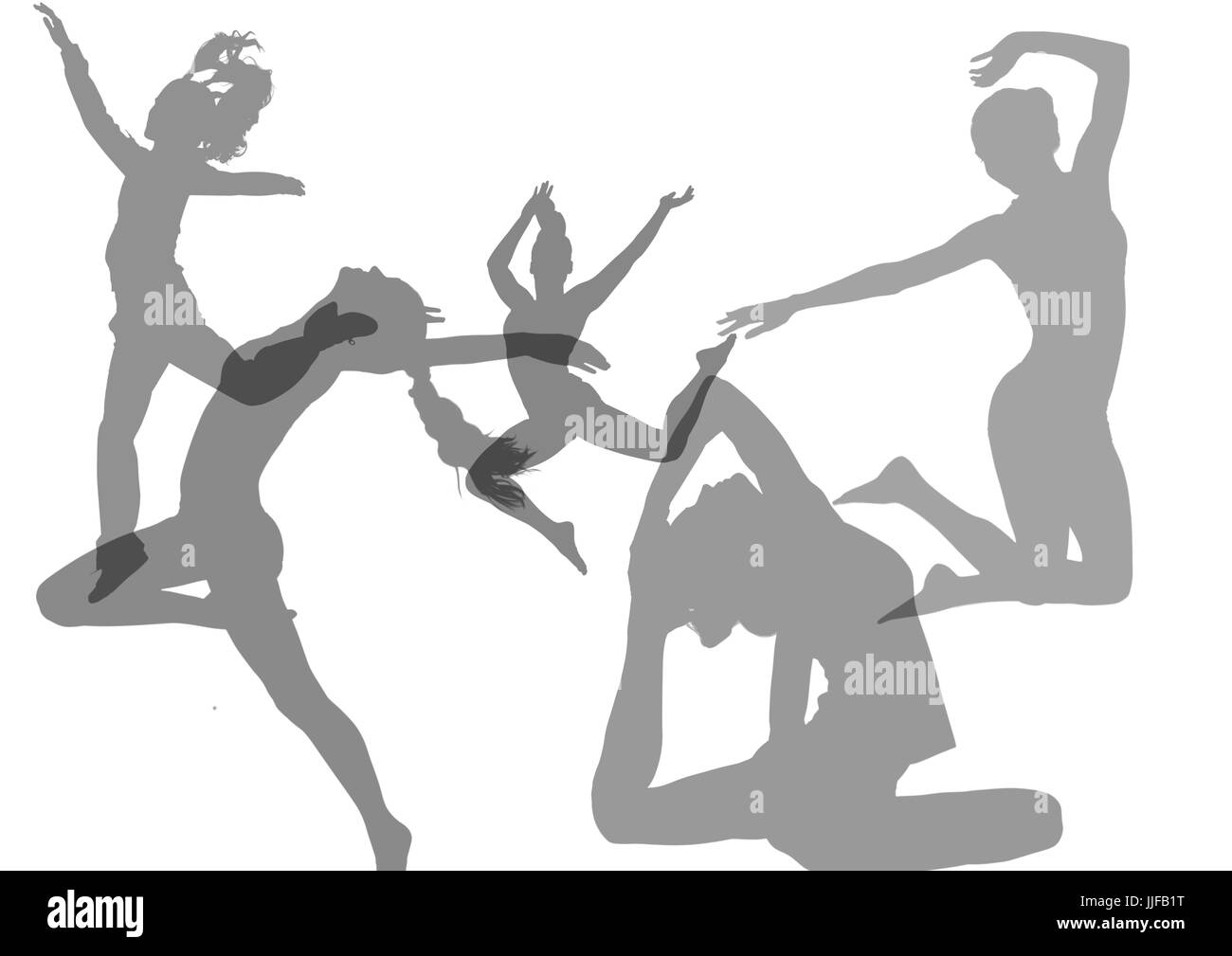 Lens flare woman silhouette Black and White Stock Photos & Images - Alamy