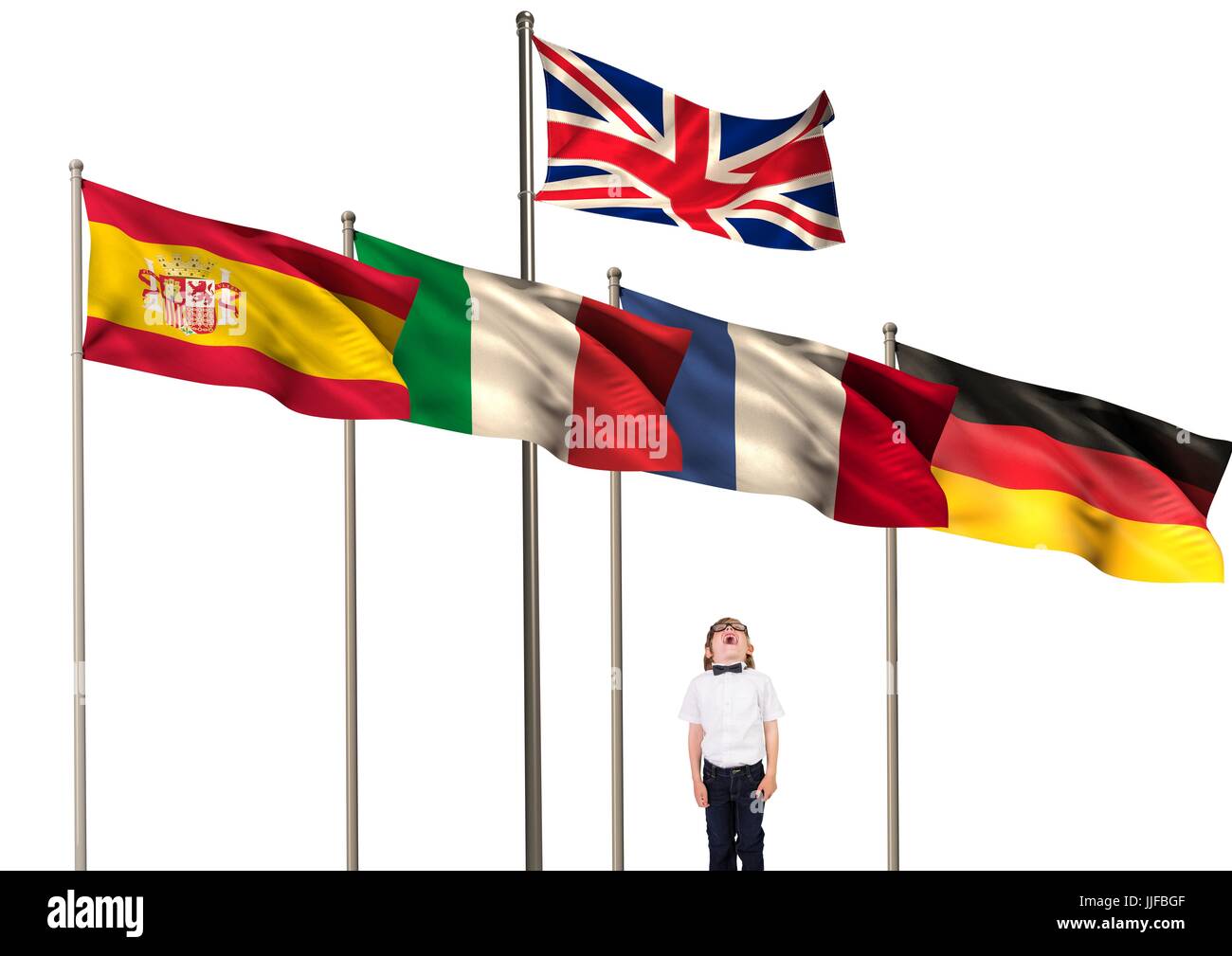 Union jack germany smoke hi-res stock photography and images - Alamy
