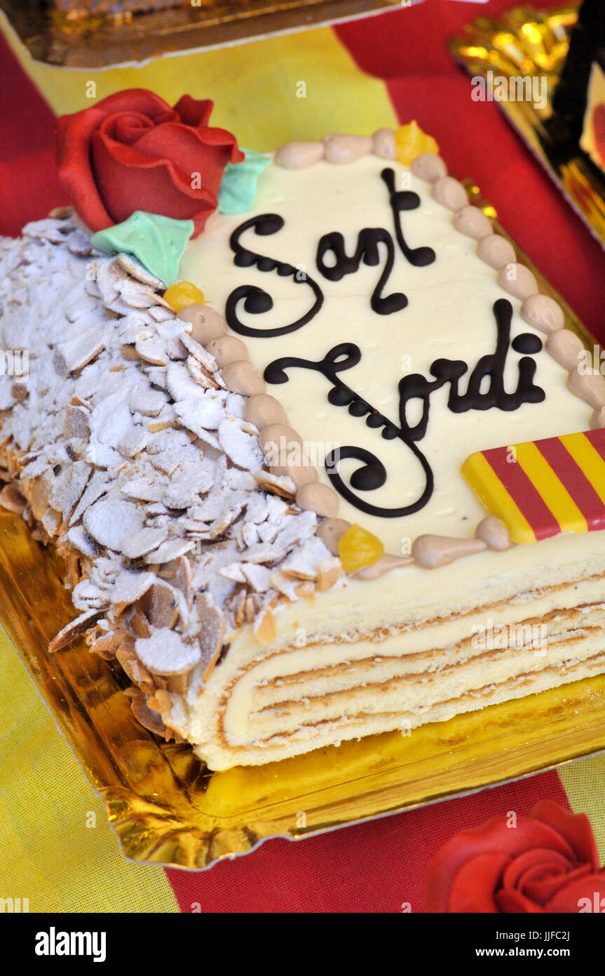 Cake. Saint George´s day Stock Photo - Alamy